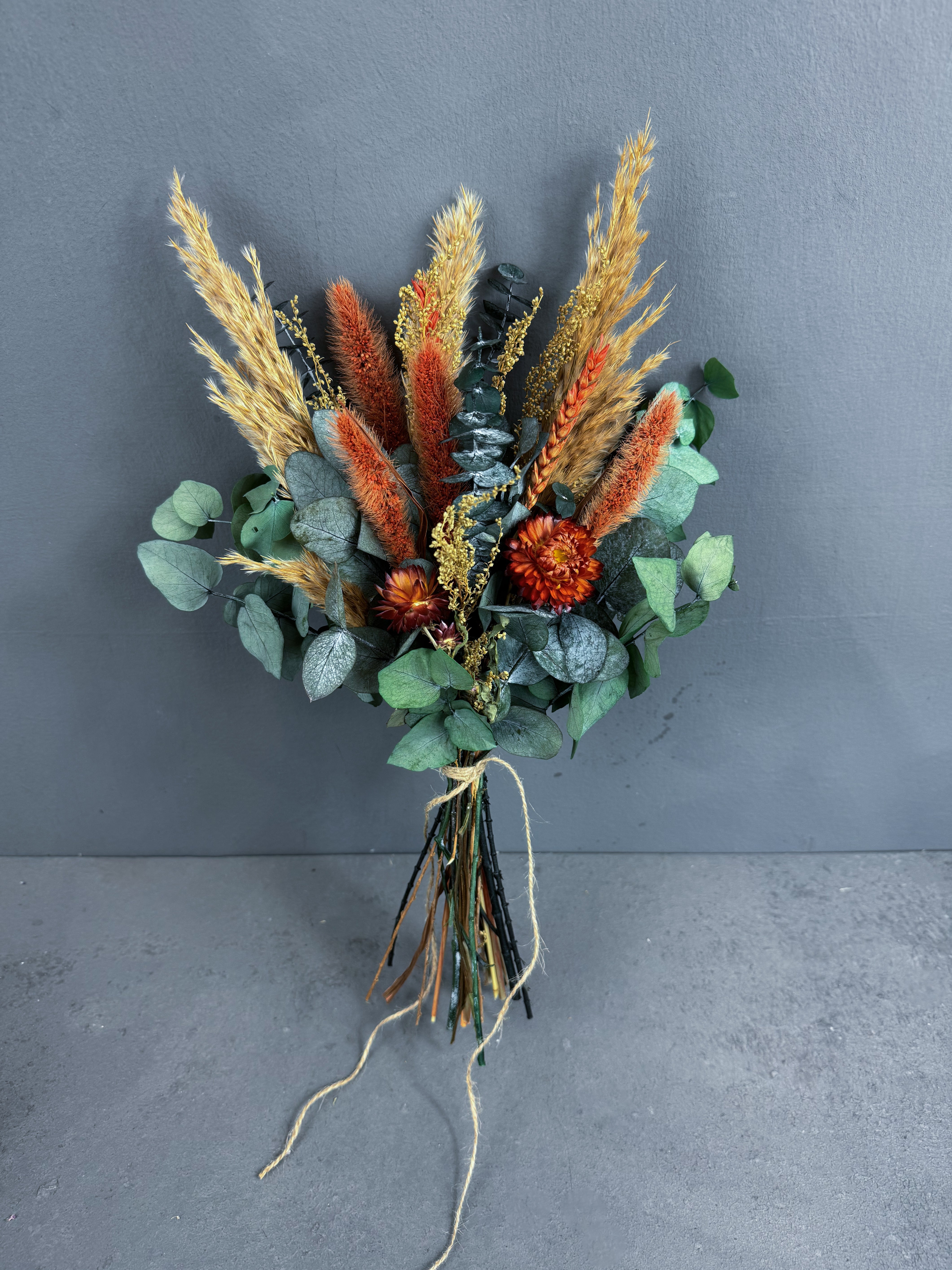 Gaia dried flower bridesmaids bouquet – DRIED Flowers UK
