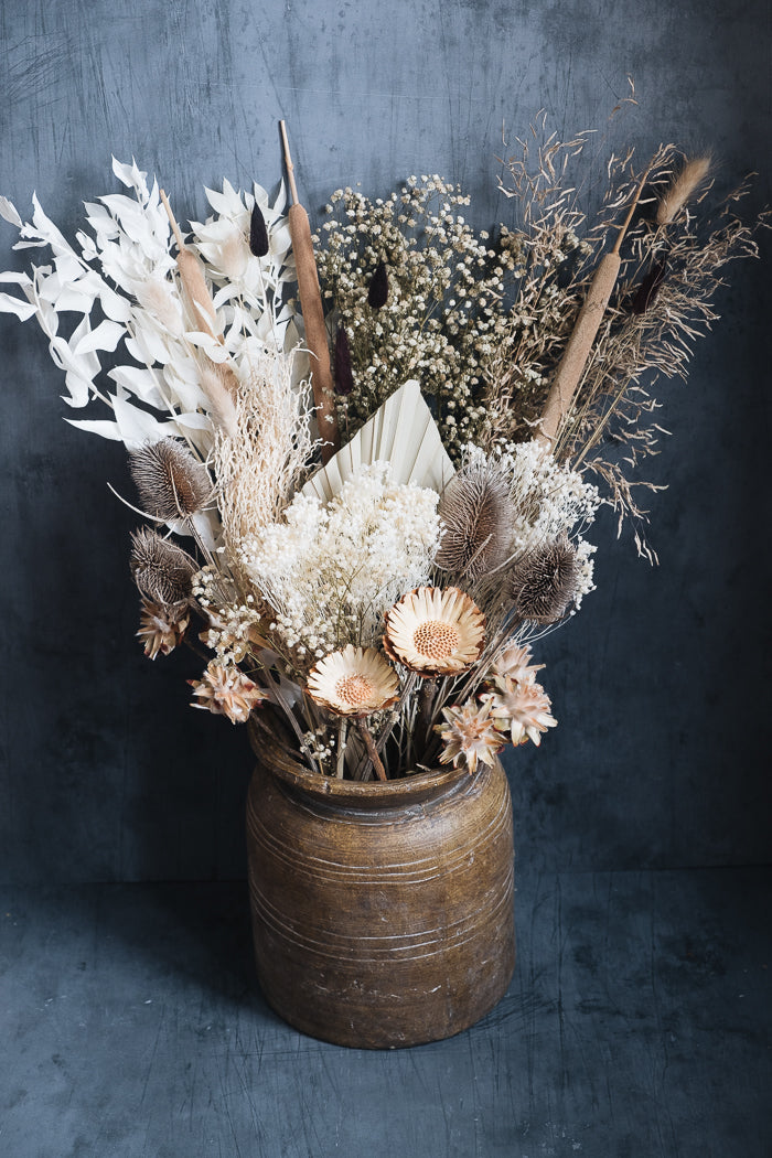Clarissa Natural Dried Flower Bouquet - Luxe / Dried Flowers UK – DRIED ...
